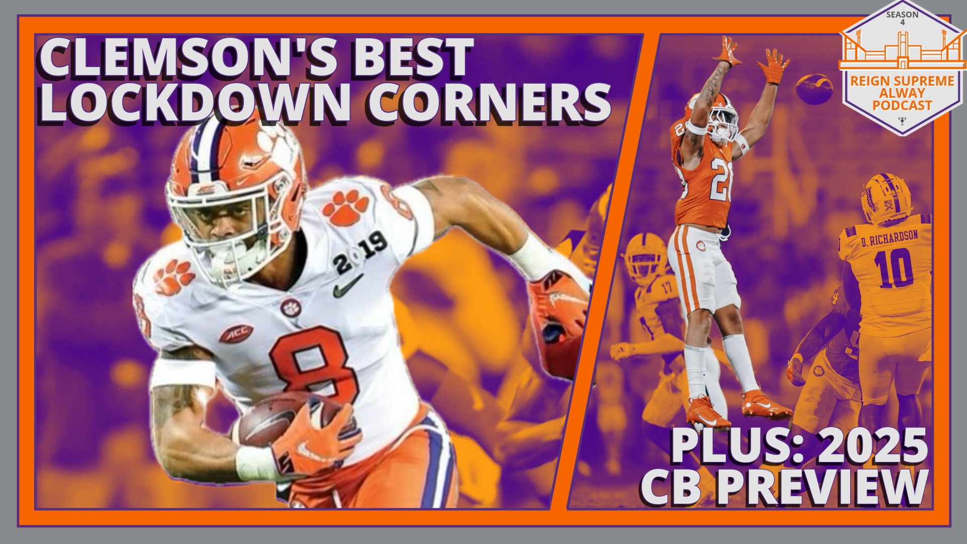 Avieon Terrell, Ashton Hampton lead Clemson cornerbacks in 2025